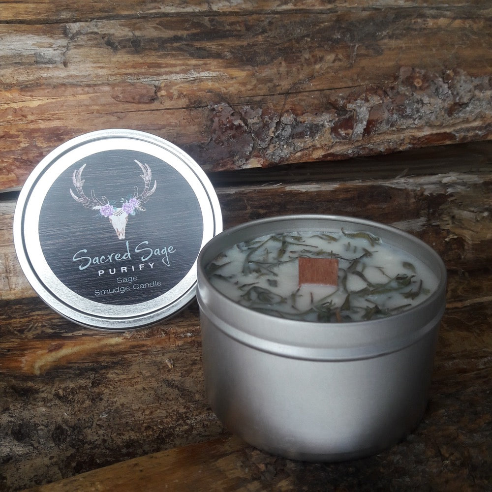 Sage Smudge Candle – Sacred Sage